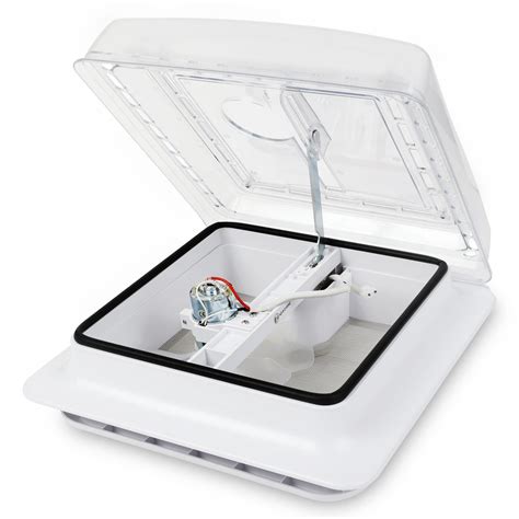 Turbo Fan Roof Hatch 280 X 280 Fan Roof Hatch In White Van Campervan
