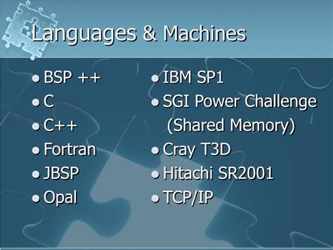 ppt bulk synchronous parallel processing model powerpoint