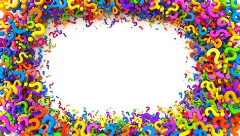 Question Mark Border Clipart