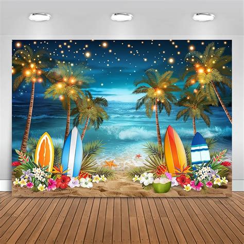 Beach Theme Party Backdrop