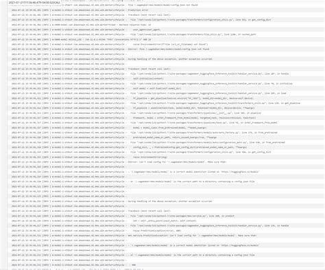 Model Works But Multidatamodel Doesnt Amazon Sagemaker Hugging