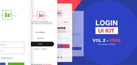 Login Xd Ui Kit Vol Xdguru Com