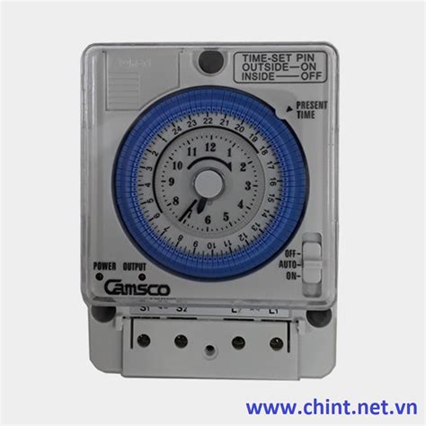Chint Việt Nam Camsco Tb35 N Timer Thời Gian Thực 24h