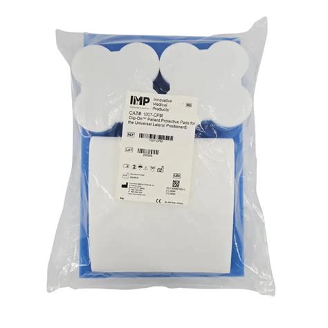 Imp 1007 Cpm Clip On Patient Protective Pads Universal Lateral Primis
