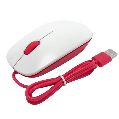 Raspberry Pi Mouse Official Pi Mouse Red And White Exceptional