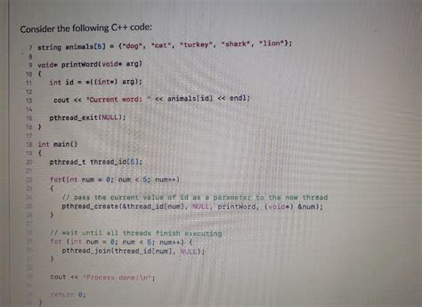 solved consider the following c code below are a few