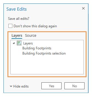 Save Or Discard EditsArcGIS Pro Documentation