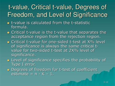T Value Degrees Of Freedom Calculator Servervolf