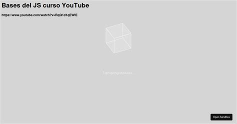 Bases Del Js Curso Youtube Ultima Parte Funciones Codesandbox Bases Del Js Curso Youtube Ultima Parte Funciones Codesandbox