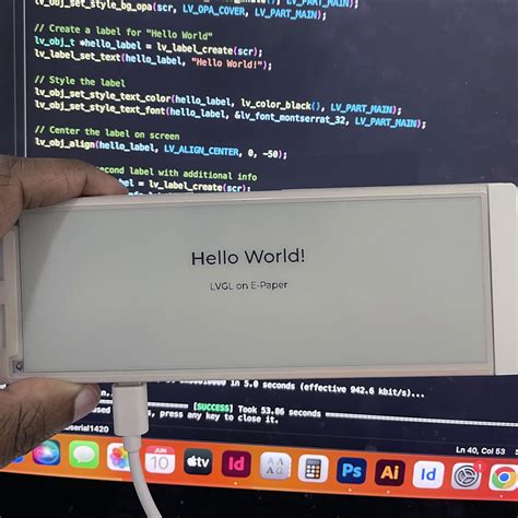 Lvgl Editor Ui Not Displaying On Elecrow Epd Esp32 Lvgl 920 How To Fix It How To