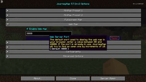 JourneyMap Minecraft Mods