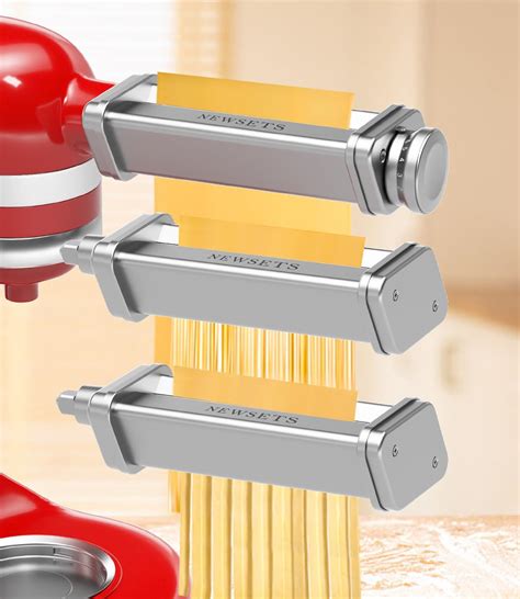 3 Pcs Pasta Maker Attachments For All Kitchenaid Stand