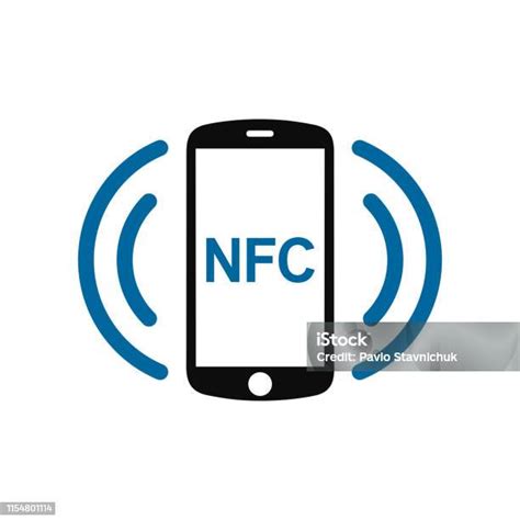 Nfc 결제 기술 아이콘입니다 근거리 통신 개념 빠른 지불 기호스톡 벡터 근거리 무선 통신에 대한 스톡 벡터 아트 및 기타