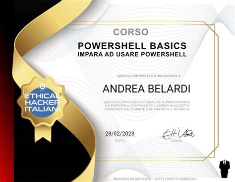 Cybersecurity Powershell Scripting Andrea B