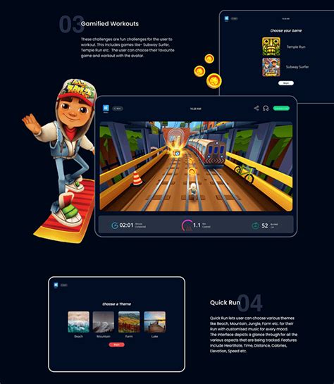 Fun Run A Treadmill Interface Concept On Behance