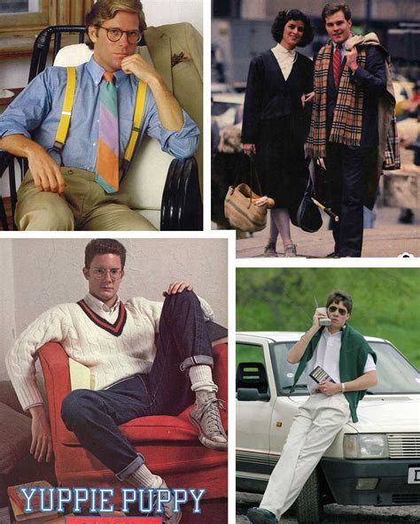 1980s Preppy Style Men
