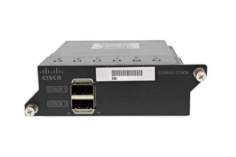 C2960x Stack Cisco Flexstack Plus Network Switch Module — Itad Store
