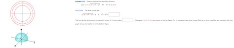 solved example 11 sketch the level curves of the function