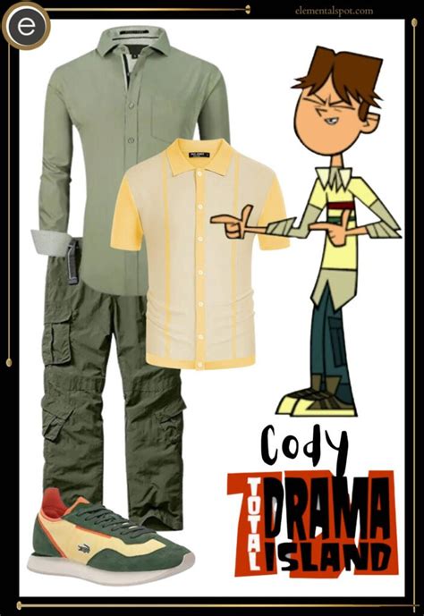 Dress Up Like Cody From Total Drama Island Elemental Spot