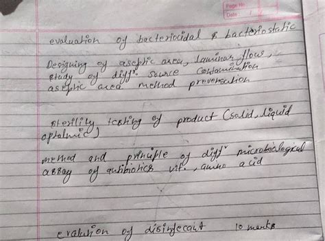Evaluation Of Bacteriocidal And Bacteriostatic Designing Of Aseptic Orea