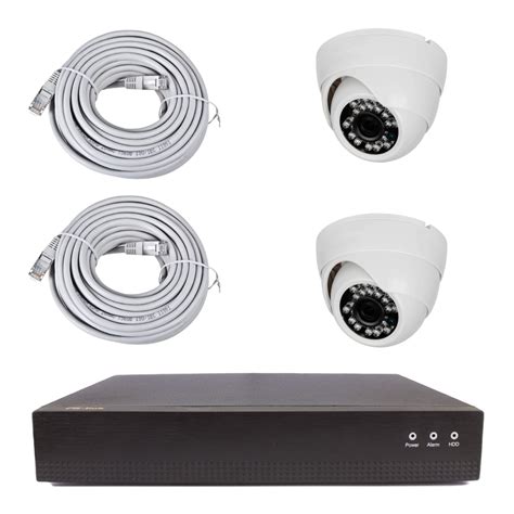 Комплект для видеонаблюдения IP PS-link 5 Мп 2 камеры для помещения с ...