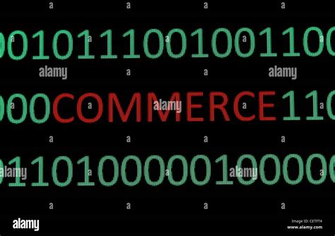 Binary Data Concept Stock Photo Alamy