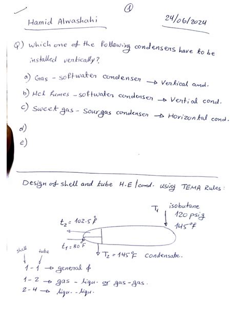 Condenser Design Pdf
