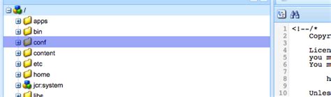 Crxde And The Folder Structure Of The Aem Repository