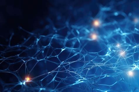 Premium Photo Abstract Neural Connections For Artificial Intelligence And Big Data Design