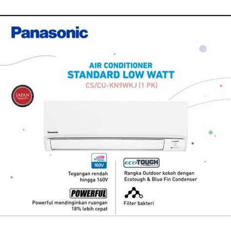 Ac Split Low Watt 1pk Merk Panasonic Type Cscu Kn9wkj