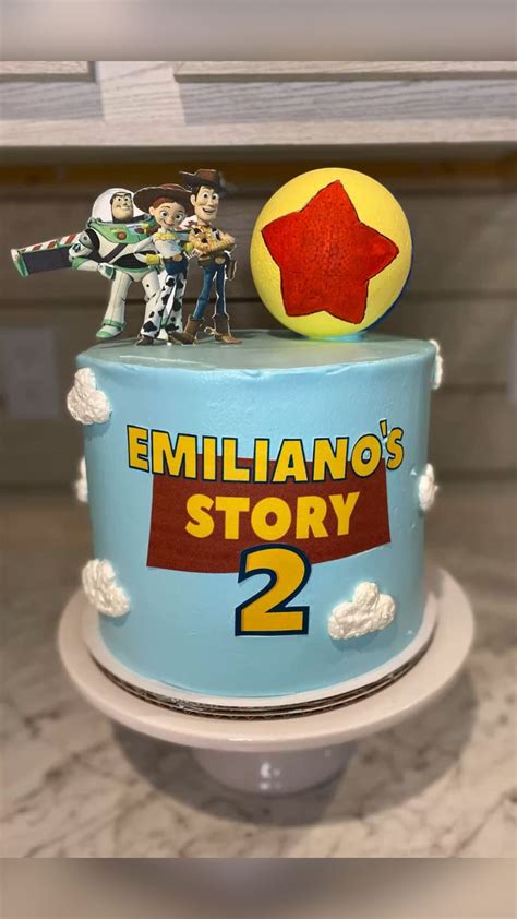 Toy Story Cake With Woody Jesse And Buzz Lightyear Characters