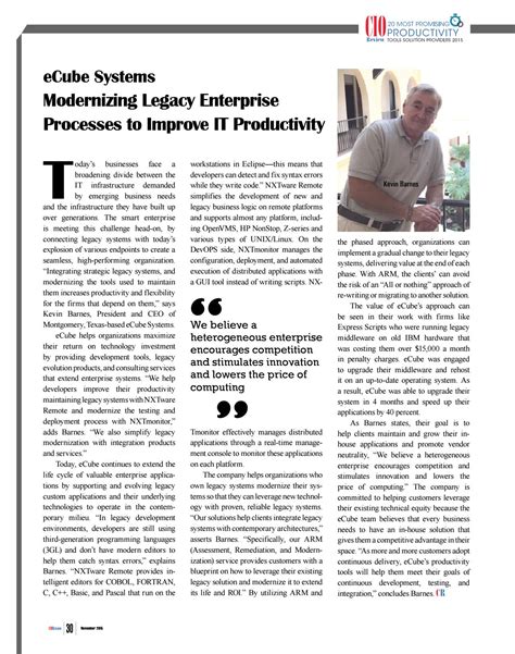 ecube systems chosen by cioreview as one of the top 20 promising