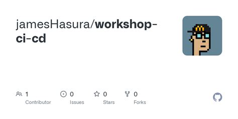 Github Jameshasuraworkshop Ci Cd