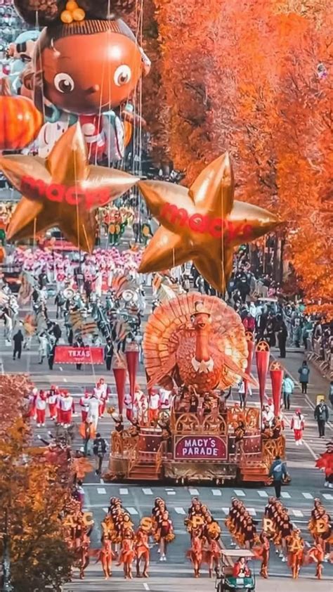 New York Nyc Macys Thanksgiving Parade Dance Thanksgiving