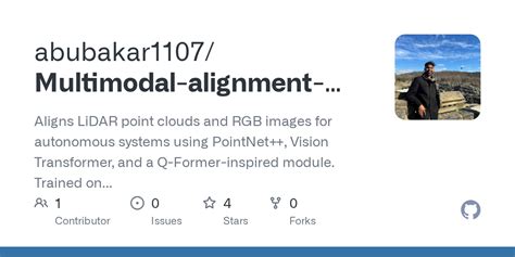 Github Abubakar1107multimodal Alignment Modal For Lidar And Image Data Aligns Lidar Point