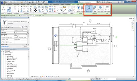 Revit Not Placing Face Hosted Elements On Floor Only Walls