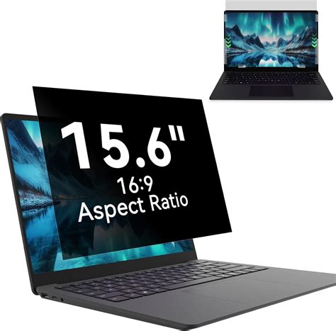 Laptop Privacy Screen 15 6 Inc For 16 9 Aspect Ratio Screen Protector
