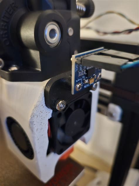 Voron V02 Adxl Input Shaper Adapter By Jindra Download Free Stl Model