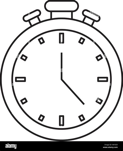 Isolated Timer Clock Icon Vector Illustration Graphic Design Stock Vector Image Art Alamy