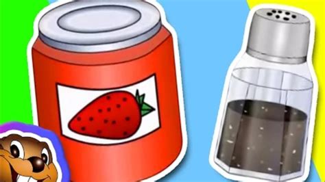 Busy Beavers Food Picture Dictionary 15 Drinks And Condiments Full