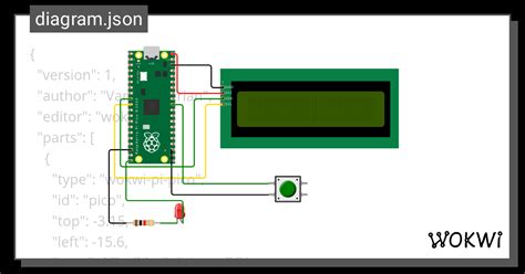 LCD I2C Wokwi ESP32 STM32 Arduino Simulator