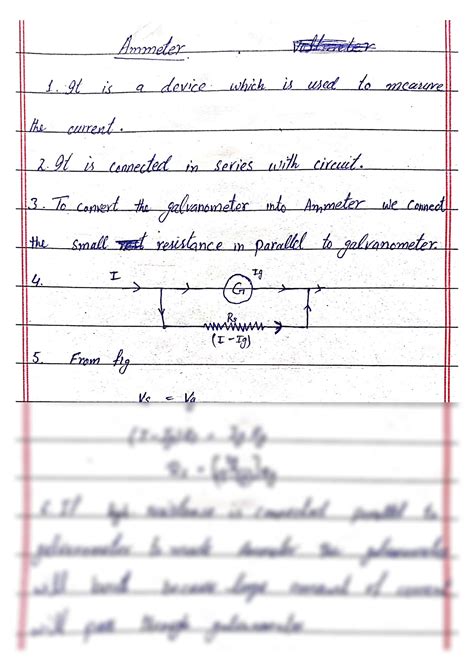 SOLUTION Difference Between Ammeter And Voltmeter Studypool