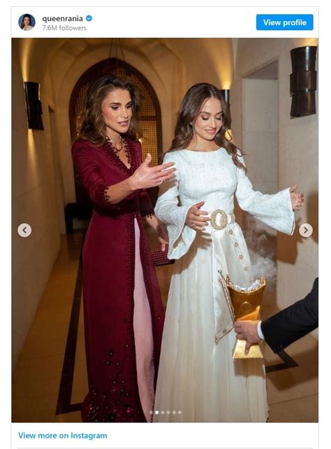 Дъщерята на кралица Рания и крал Абдула Ii принцеса Иман направи моминско парти с къна и се