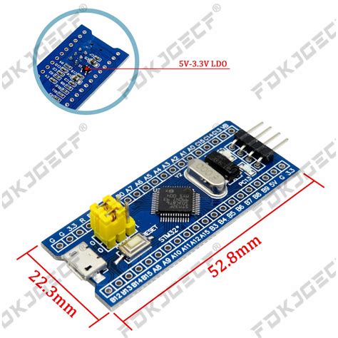 stm32f103c8t6 arm stm32 minimum system development board module st link v2 mini stm8 simulator
