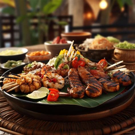 Premium Photo 3d Assorted Delicious Mix Grill Dish In Restaurant Bali Island