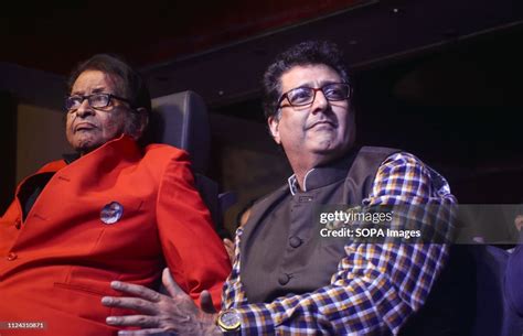 Legendary Actor Manoj Kumar With Son Kunal Goswami Attends Power News Photo Getty Images