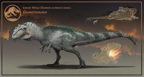 Jwd Giganotosaurus Alternate Design Idea By Cryoll On Deviantart
