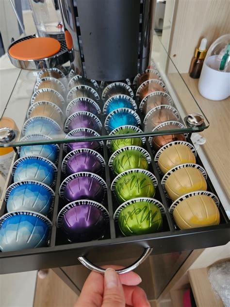 홈카페 용품 캡슐커피머신 추천 네스프레소 버츄오 플러스 호환 캡슐 보관함 내돈내산 후기 네이버 블로그