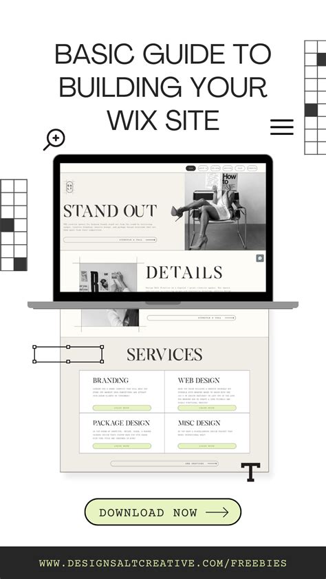 FREE Basic Guide To Building Your Wix Website Wix Website Tutorials Wix Web Design Wix