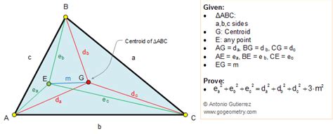 geometry classes problem 254 triangle centroid vertices any point
